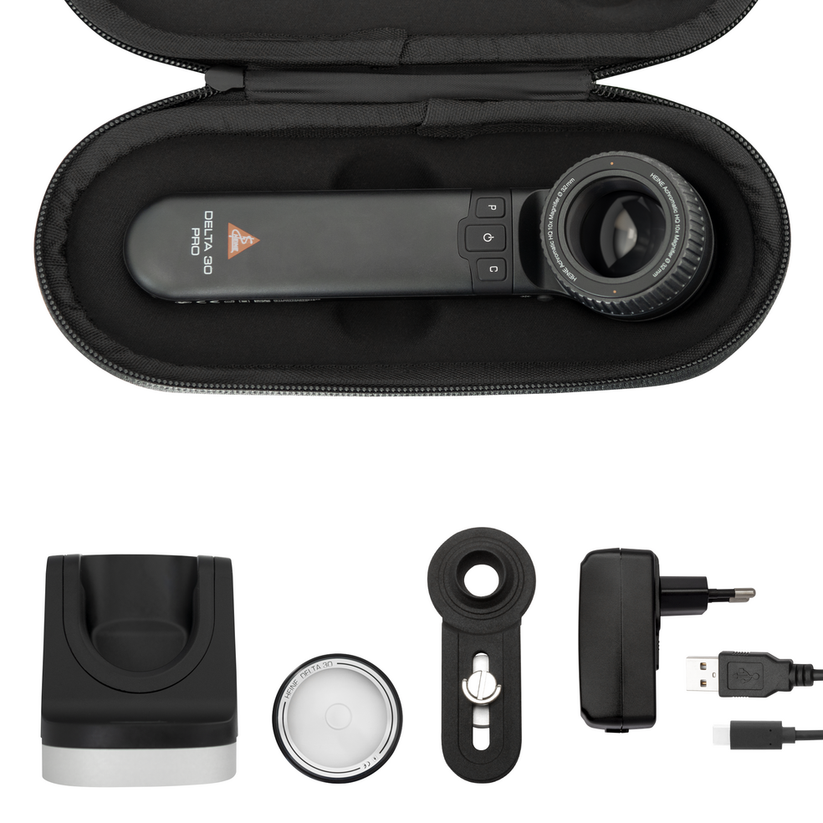 HEINE DELTA 30 PRO Dermatoscope - Bundle – Medisave UK