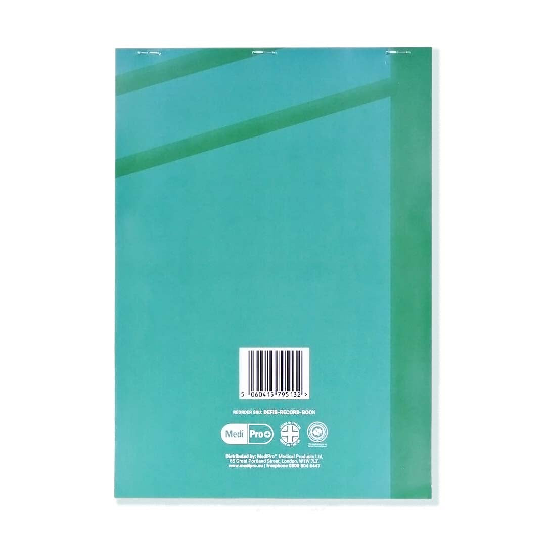 Defibrillator Maintenance Booklet – Medisave UK