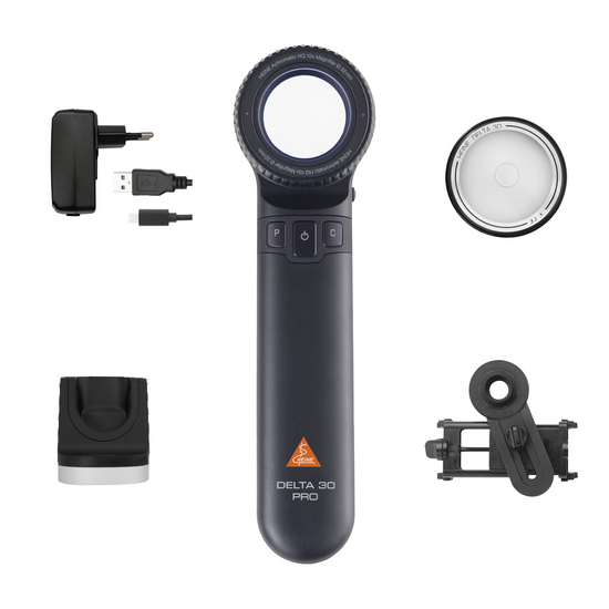 HEINE DELTA 30 PRO Dermatoscope - Bundle – Medisave UK