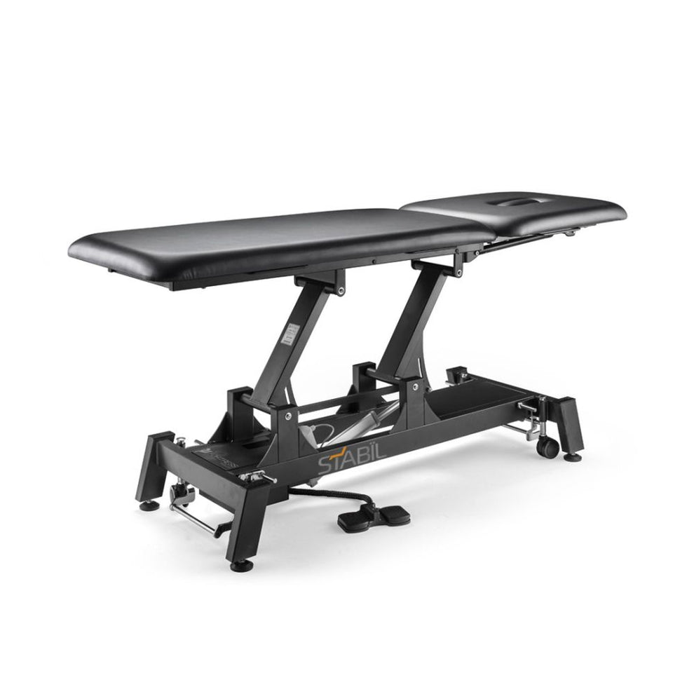 Pro 2-Section Electric - Black Frame - Black Upholstery – Medisave UK