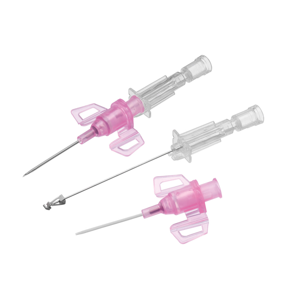 Introcan Safety® Needle 3 - PUR 20G Pink 1.1 x 25mm - Box of 50 ...