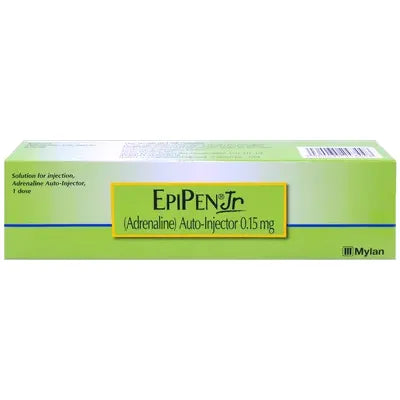 EpiPen Jr 150mcg/0.3ml (1 in 2,000) - Auto-injector x1 – Medisave UK