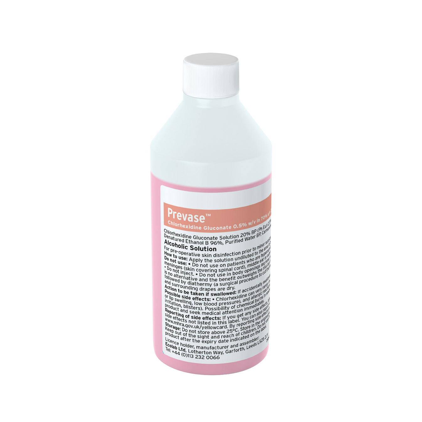 Pre-op Skin Disinfection Prevase 200ml Chlorhexidine Gluconate 0.5% w ...