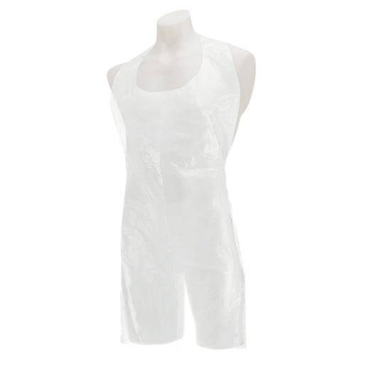 Roll of Premier Disposable Plastic - 200 Aprons White – Medisave UK