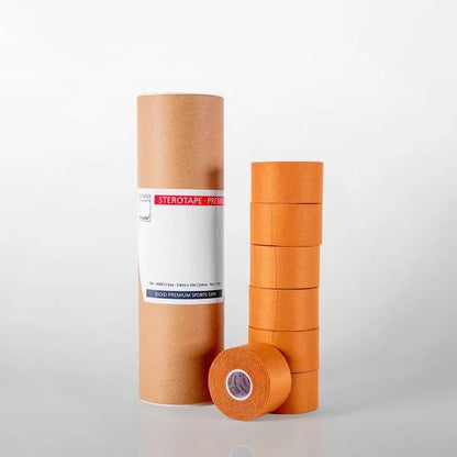 Premium Sports Strapping Tape – 3.8cm x 10m – Tan - Single – Medisave UK