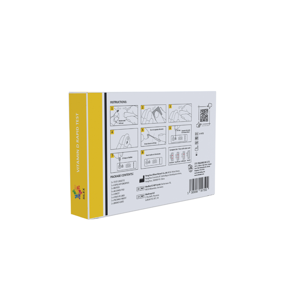 Vitamin D Test [Silex™ Self Test] – Medisave UK