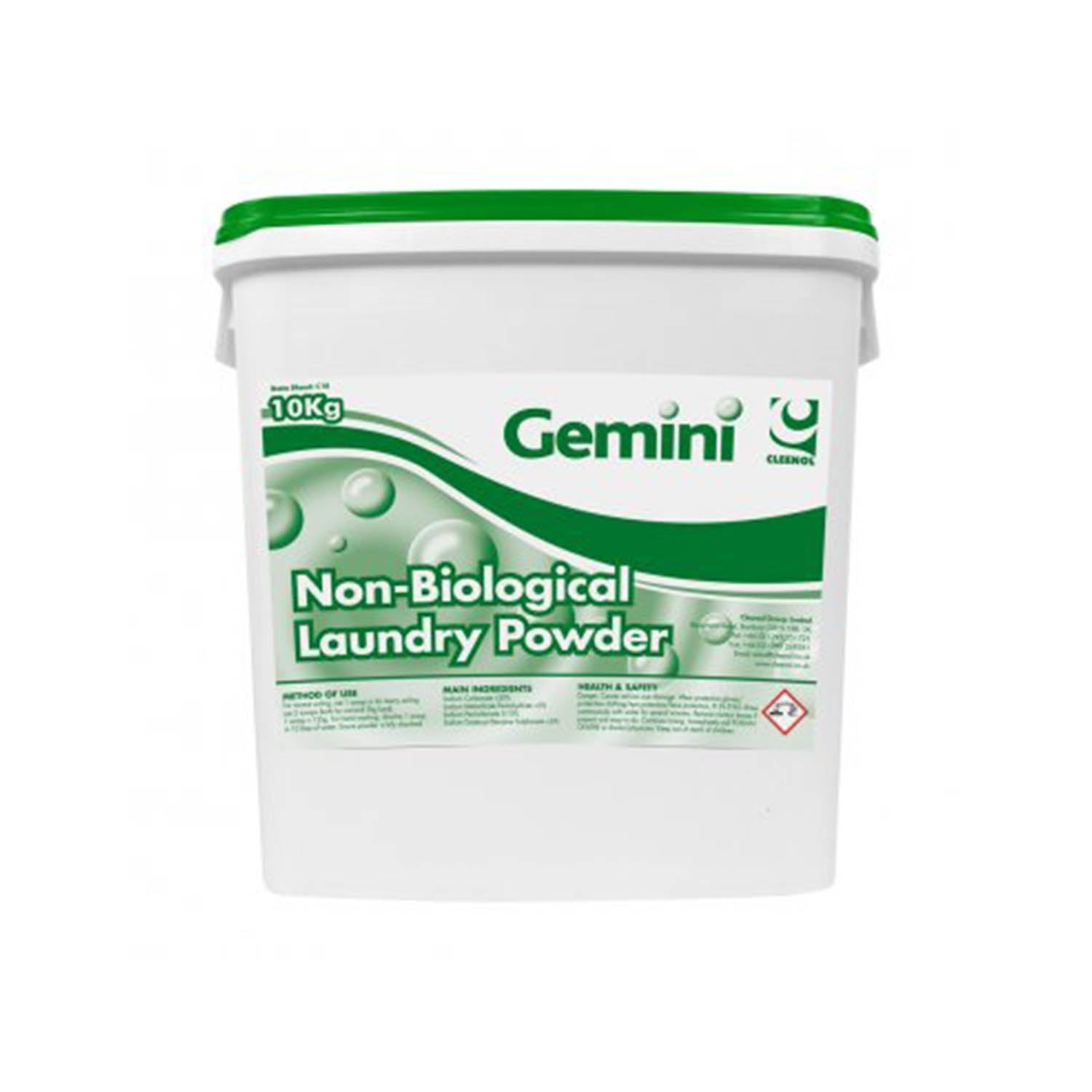 Gemini Non Biological Laundry Powder - 10kg – Medisave UK