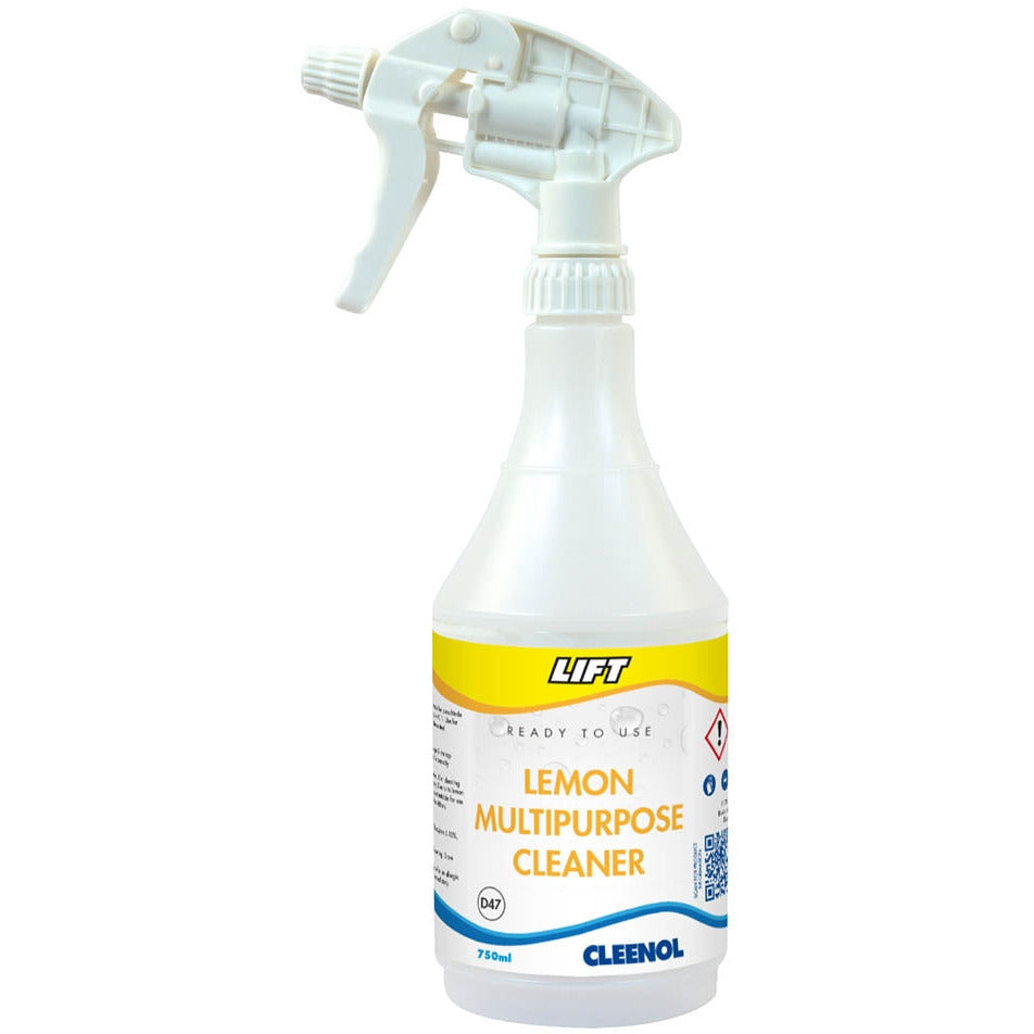 Refill Flask for Lift Lemon Multipurpose Cleaner - 750ml – Medisave UK