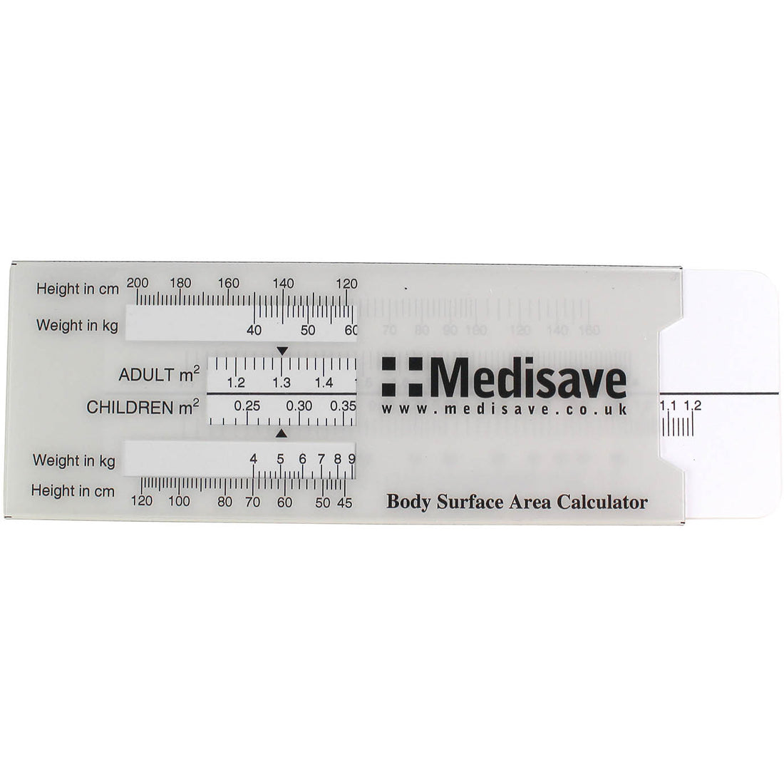 Mini Body Surface Area Calculator – Medisave UK