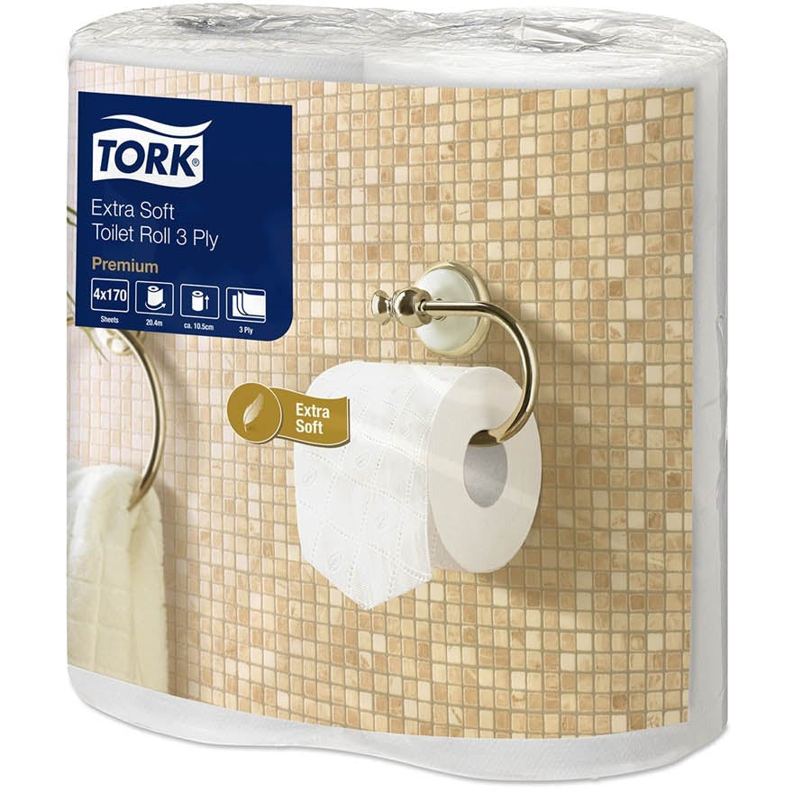 Tork Conventional Toilet Roll Premium - 3 ply 40 x 170 sheets – Medisave UK