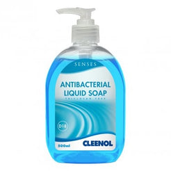 Cleenol Senses Antibacterial Liquid Soap - 500m – Medisave UK