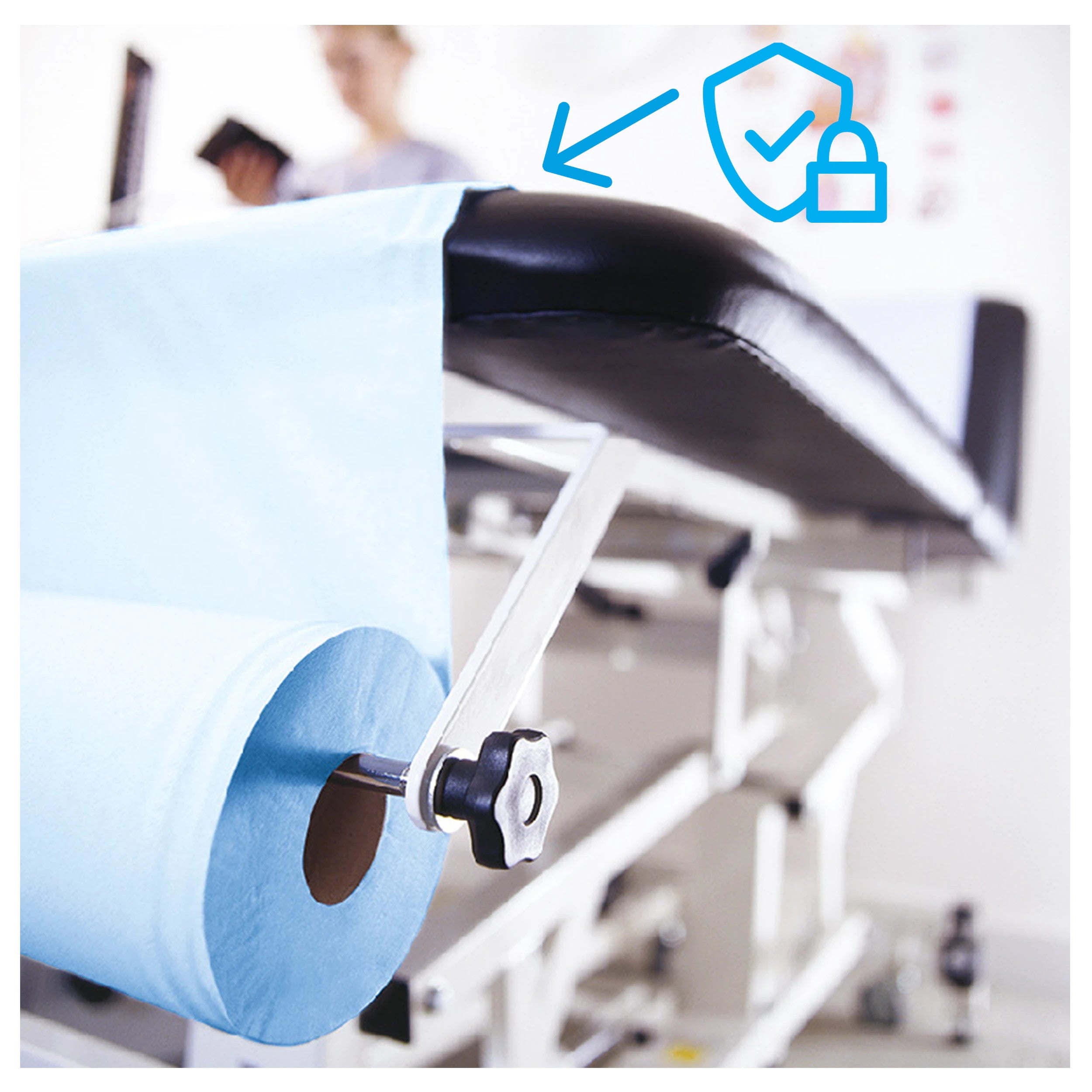 Tork Couch Roll Dispenser for Furniture Mounting