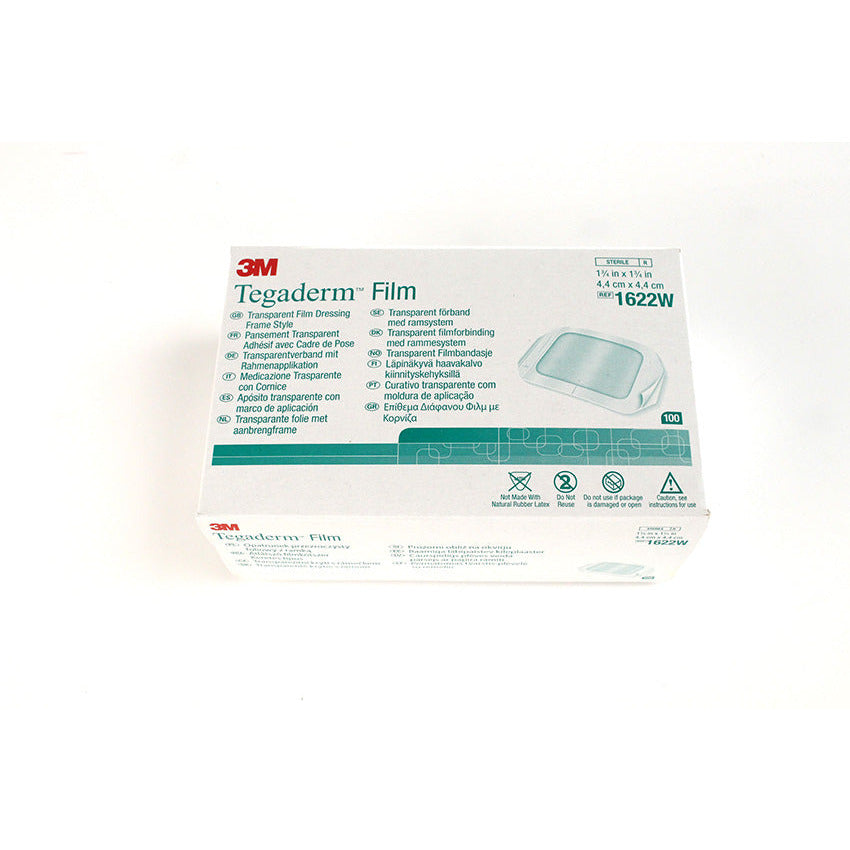 3M Tegaderm Transparent Film Dressing 4.4 x 4.4cm Case of 400 – Medisave UK