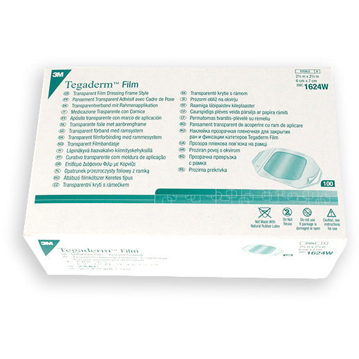 3M™ Tegaderm Transparent Film Dressing (6 x 7cm) - Box of 100 – Medisave UK