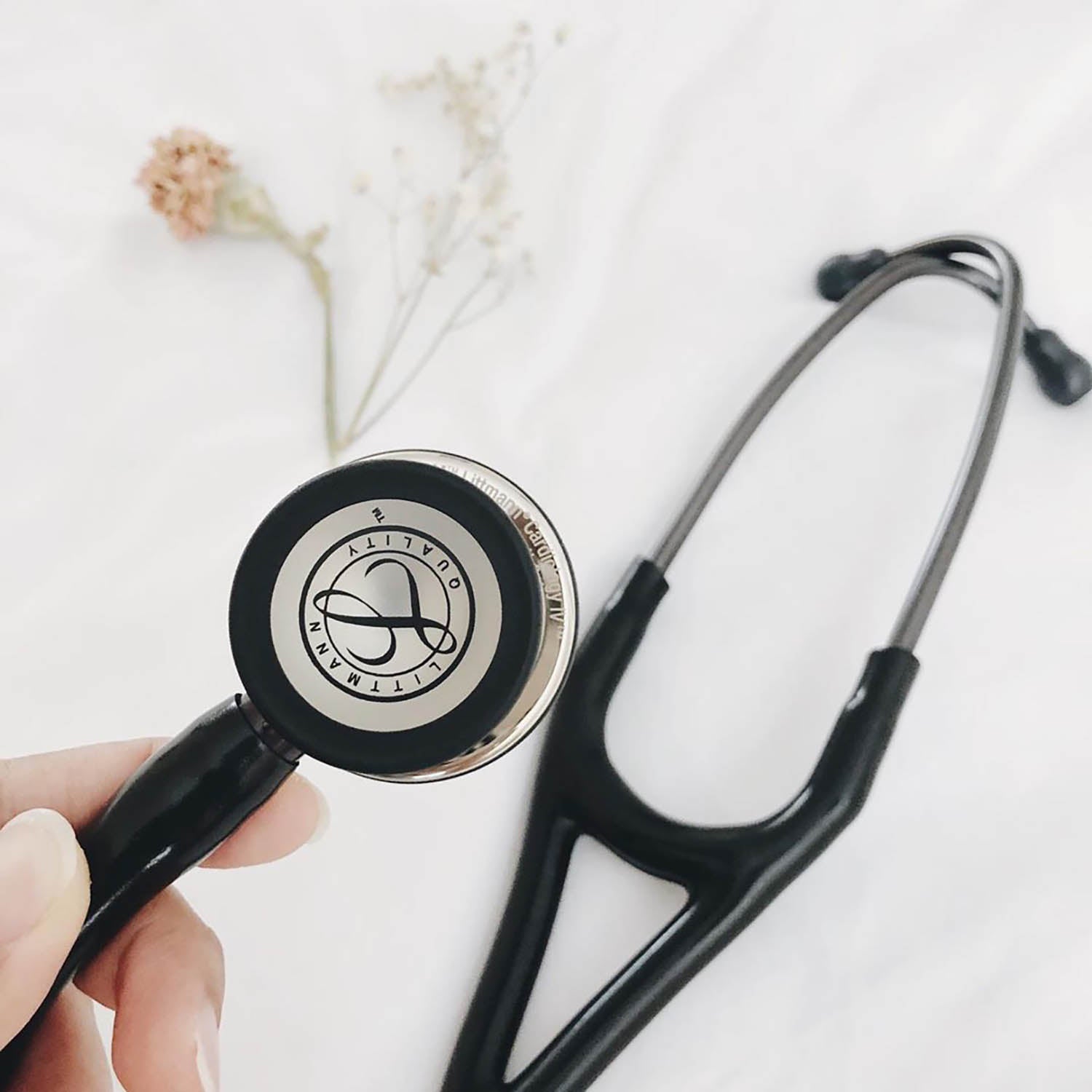 Littmann Cardiology IV Stethoscope: Black - Mirror Finish 6177 ...