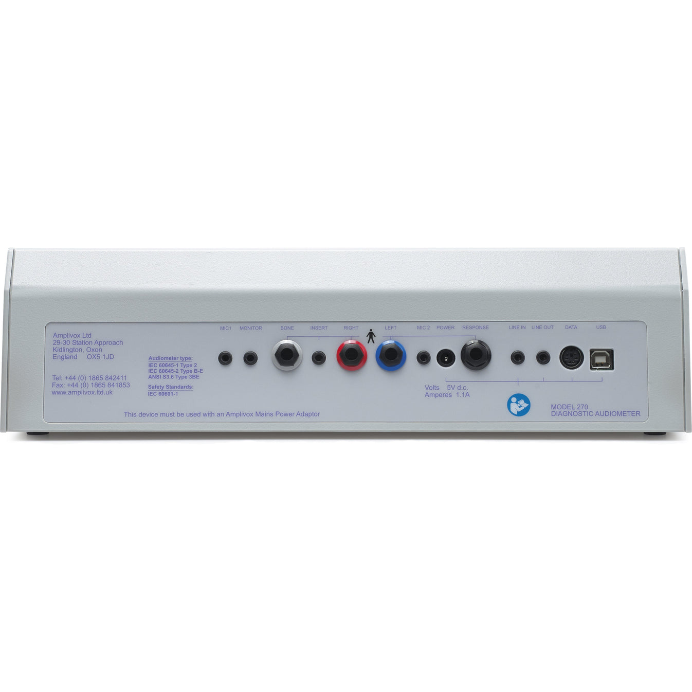 Amplivox 270 Diagnostic Audiometer – Medisave UK