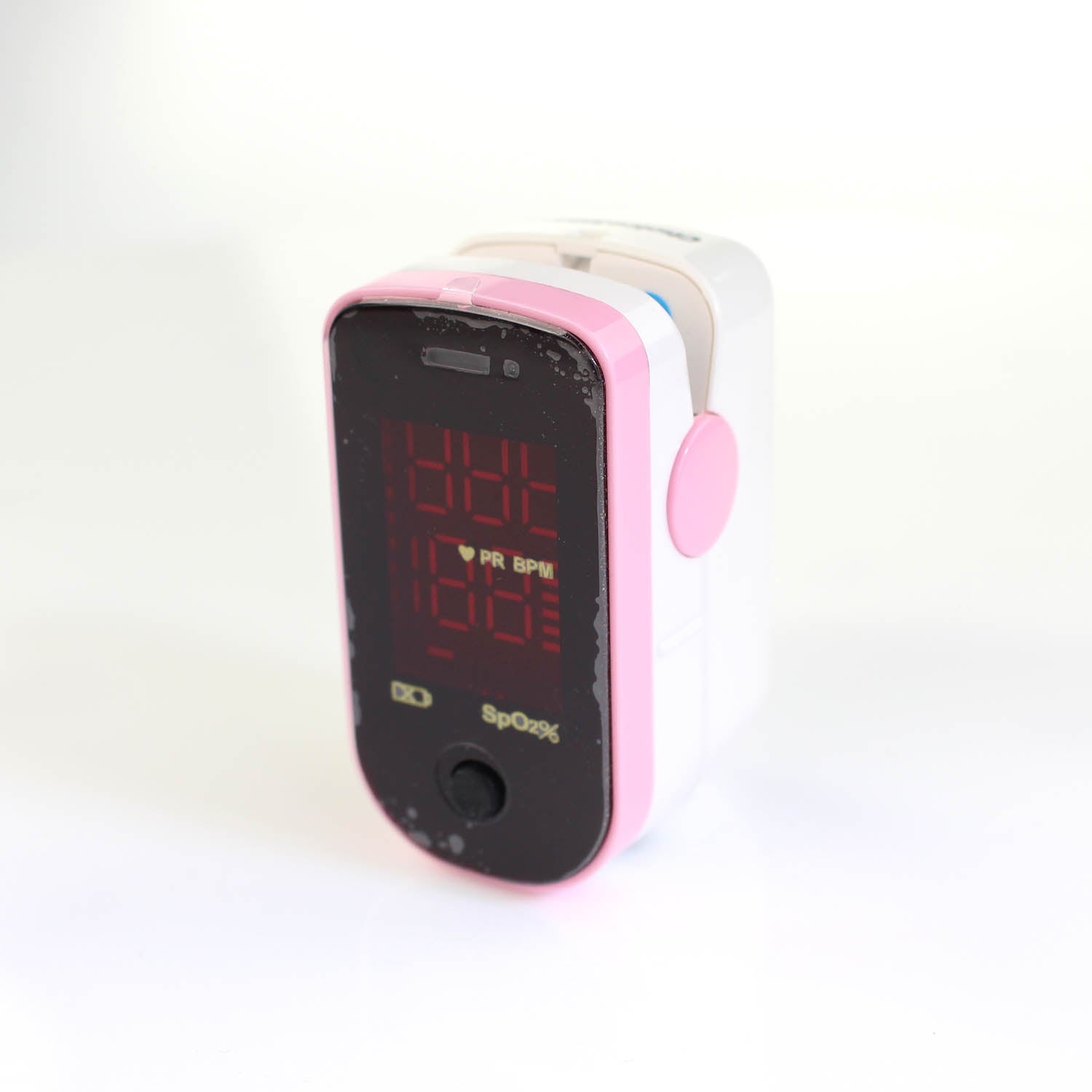 ChoiceMMed MD300-C1 Finger Pulse Oximeter - Pink/White - With Case ...