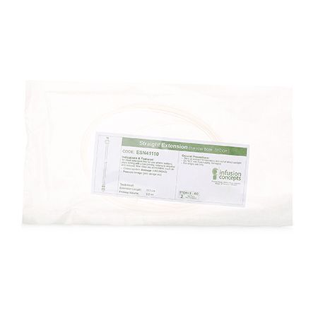 Straight Narrow Bore Extension 110cm – Medisave UK