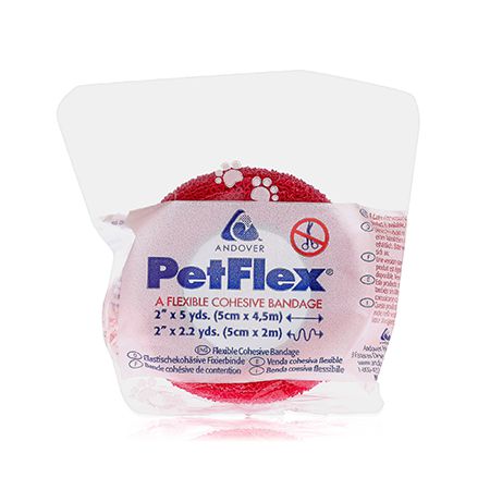 Petflex Bandage Red 5cm – Medisave UK