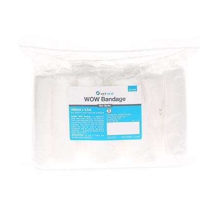 Vetone Wow Bandage 10cm X 4.5m X12 – Medisave UK