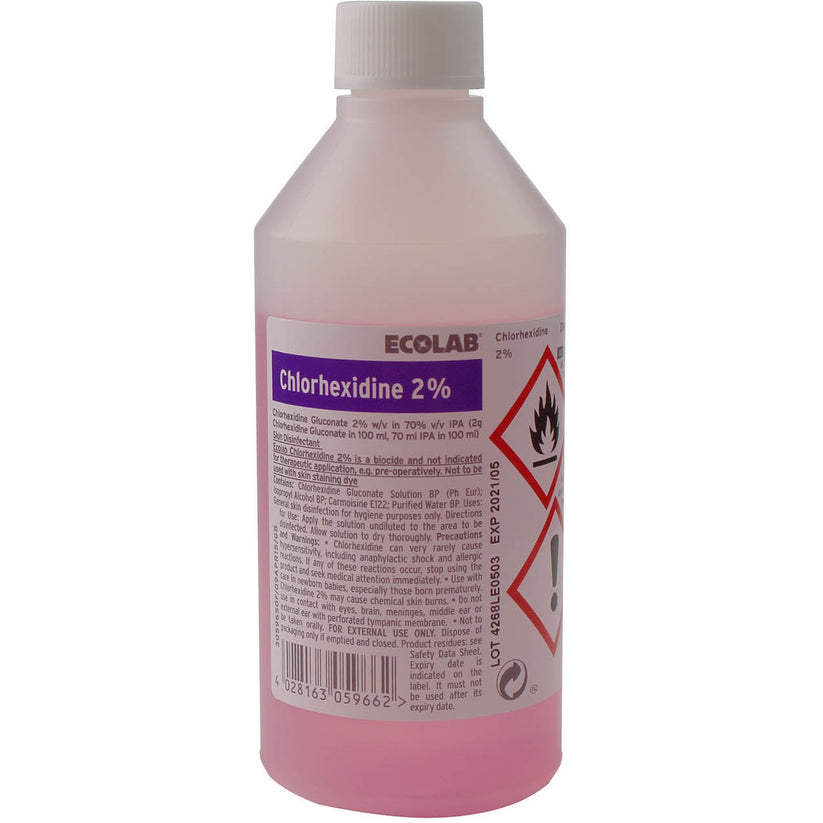 Ecolab Chlorhexidine 2% 200ml – Medisave UK