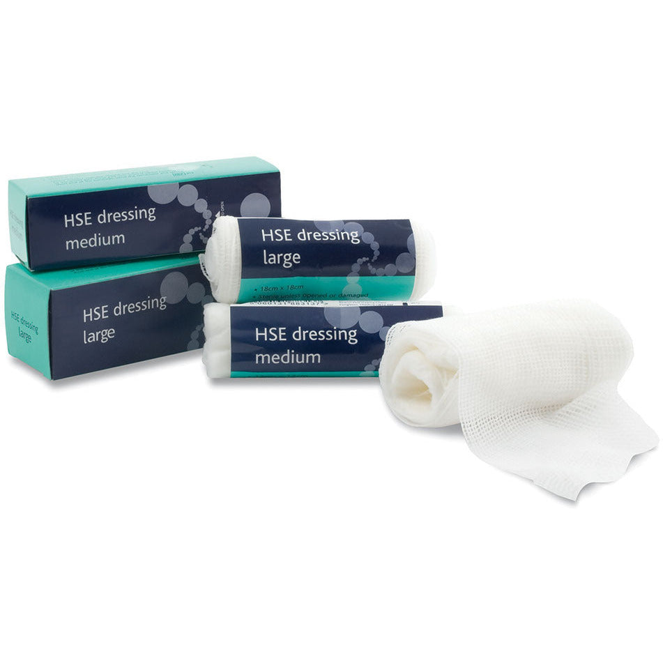 Large HSE Dressing 18cm x 18cm - Sterile – Medisave UK