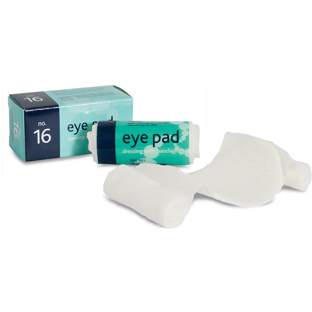 Eye Pad and Bandage - Sterile - Boxed – Medisave UK