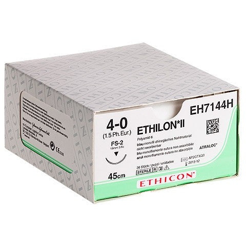 Ethilon Suture Black 45cm, M0.5 - Single – Medisave UK
