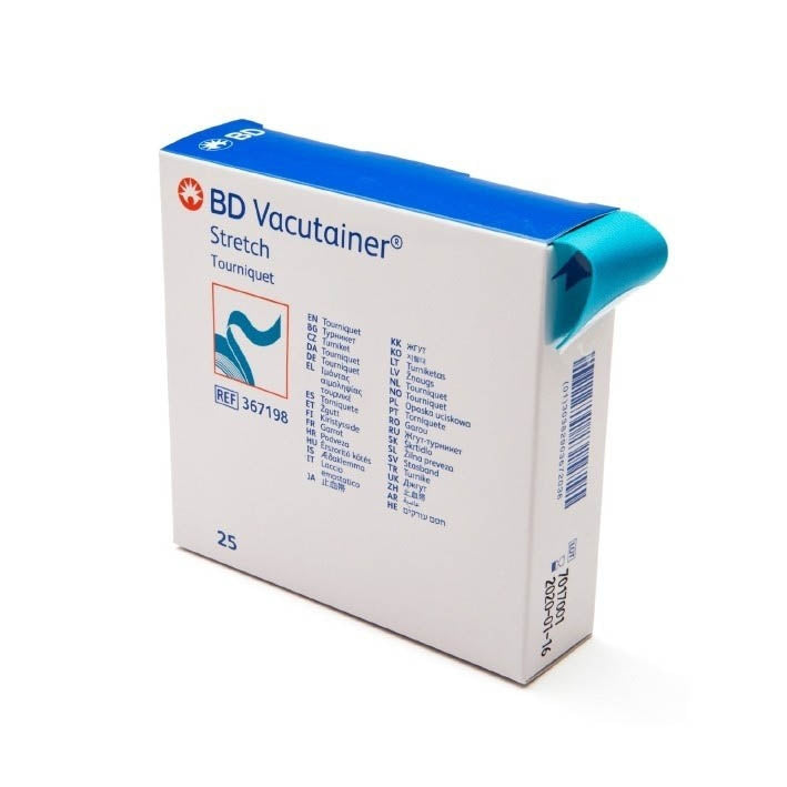 BD Vacutainer Single Use Tourniquets Box Of 25 – Medisave UK