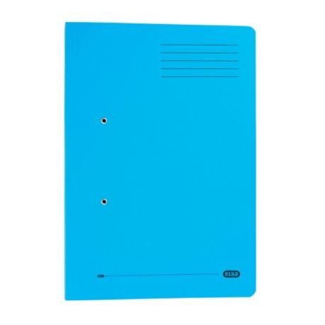Elba Foolscap Spring Pocket File Blue - Box of 25 – Medisave UK