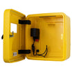 Defibstore 4000 - Defib Cabinet w/ Heater & Light - Unlocked - Yellow ...