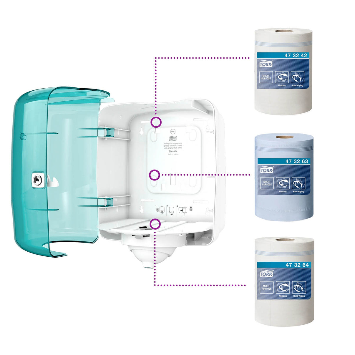 Tork Reflex Single Sheet Centrefeed dispenser – Medisave UK