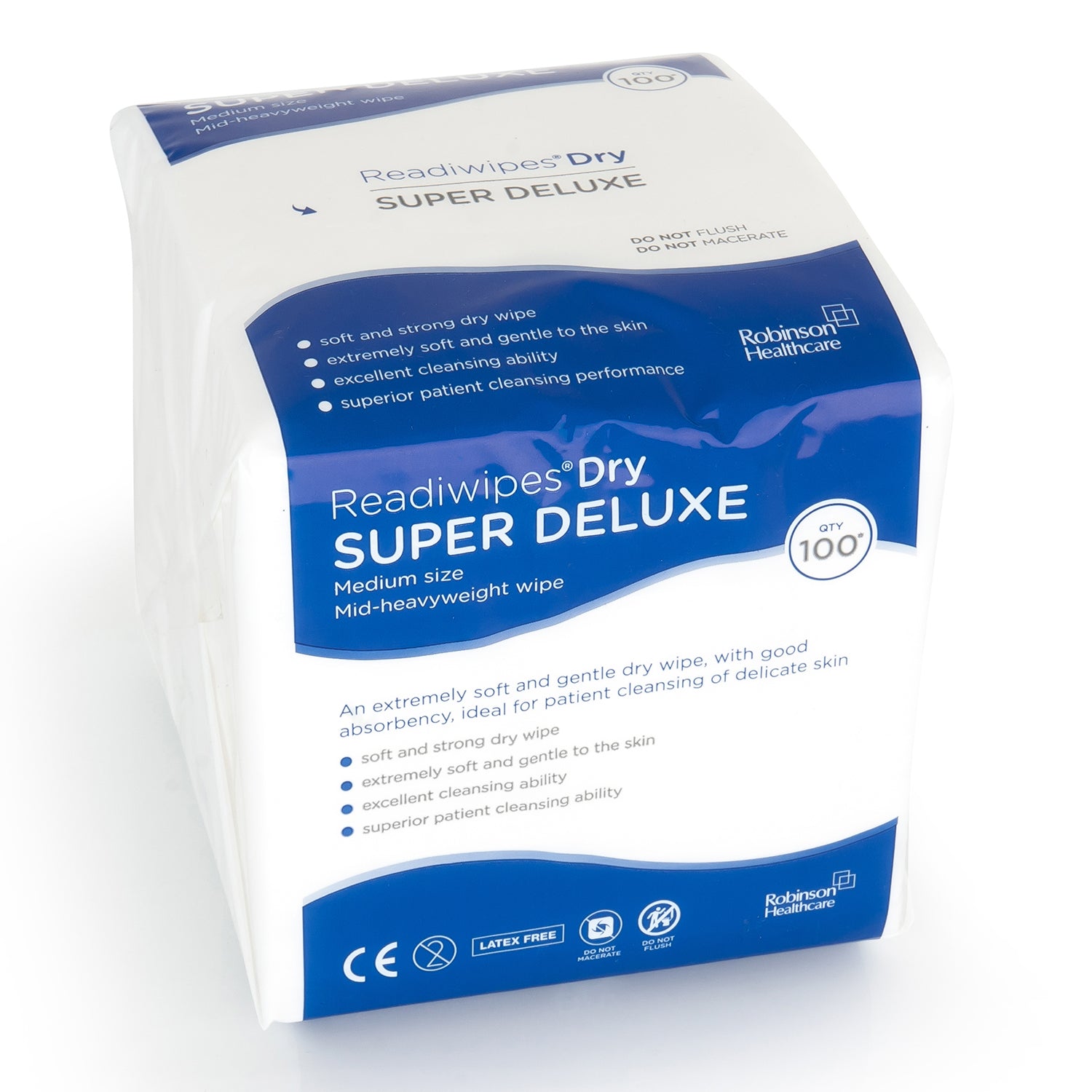 Readiwipes Dry Super Deluxe Medium 100's – Medisave UK