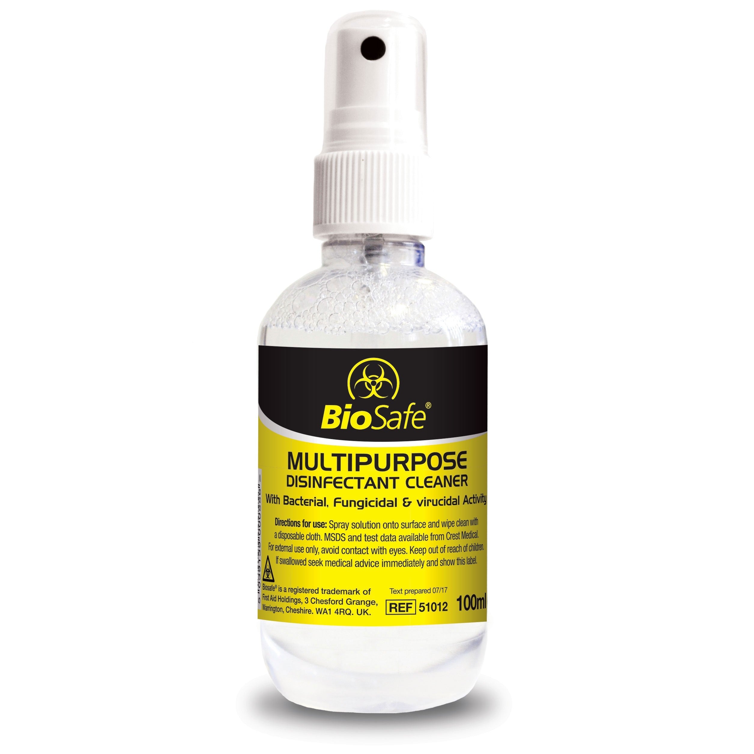 100ml Disinfectant Spray – Medisave UK