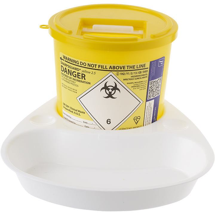 Daniels POUDS Tray 2.5 Sharps Bin Bracket – Medisave UK