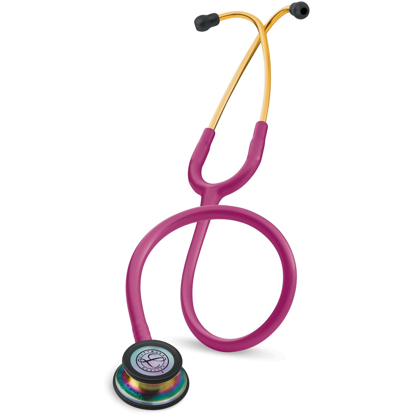Littmann Classic III Monitoring Stethoscope: Raspberry Rainbow 5806 ...