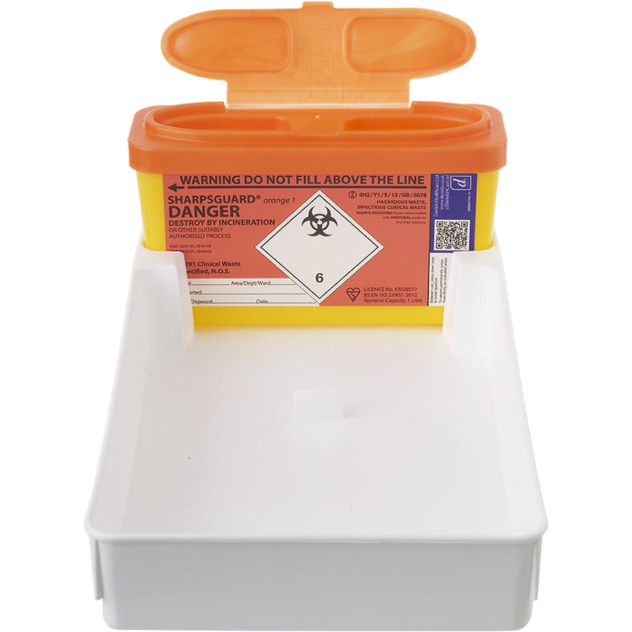 Daniels POUDS Community Tray Sharps Bin Tray – Medisave UK
