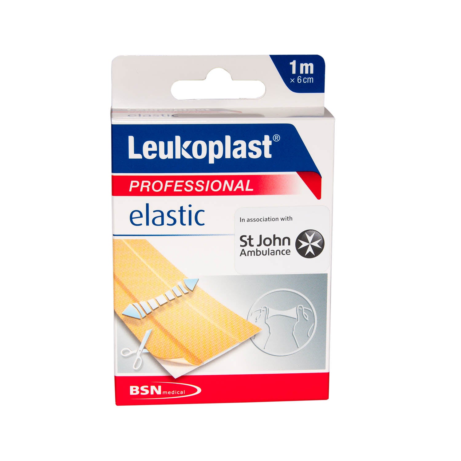 Leukoplast Elastic - 1m x 6cm roll – Medisave UK