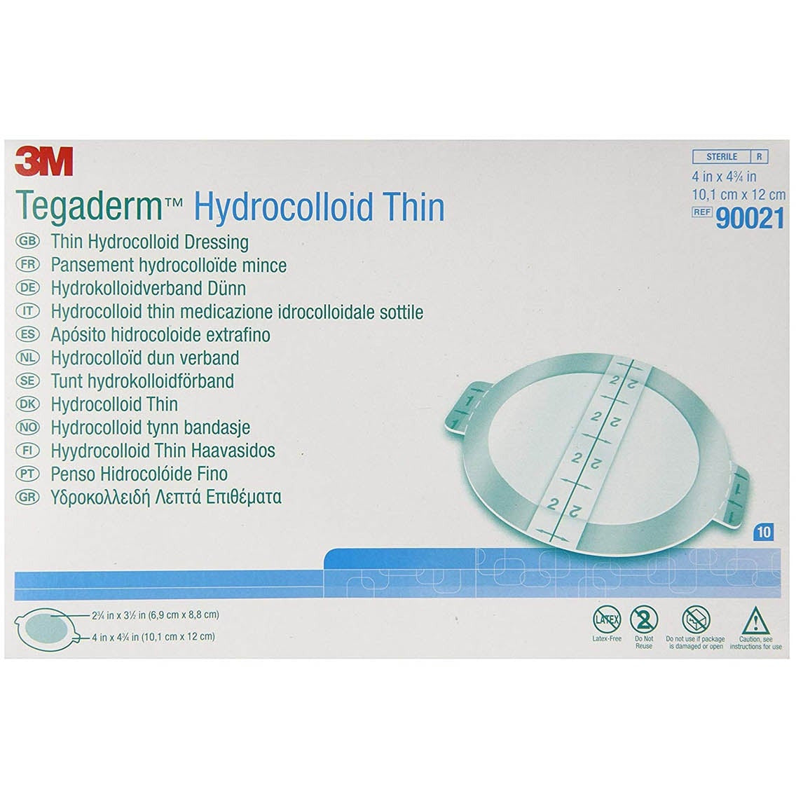 Hydrocolloid Dressing FarlaLITE Hydrocolloid Dressing Including Border