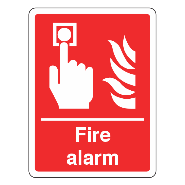 Fire Alarm Sign – Medisave UK