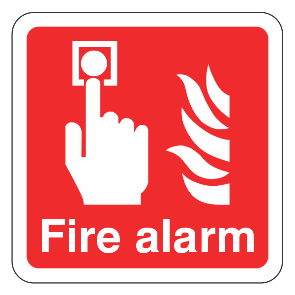 Fire Alarm Sign – Medisave UK