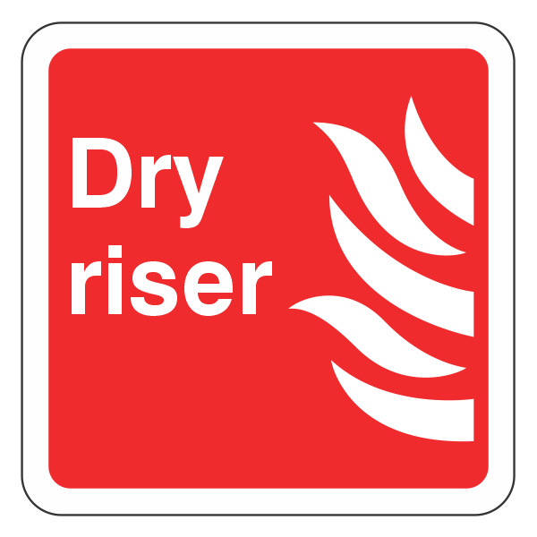 Dry Riser Sign – Medisave UK