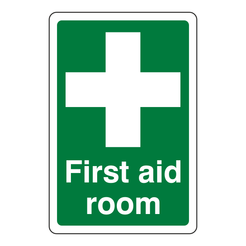 First Aid Room Sign- CLEARANCE – Medisave UK