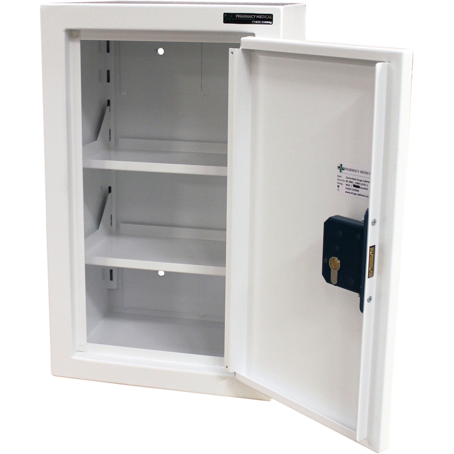 Controlled Drugs Cabinet 500 X 300 X 270mm | 2 Shelves (Adjustable ...