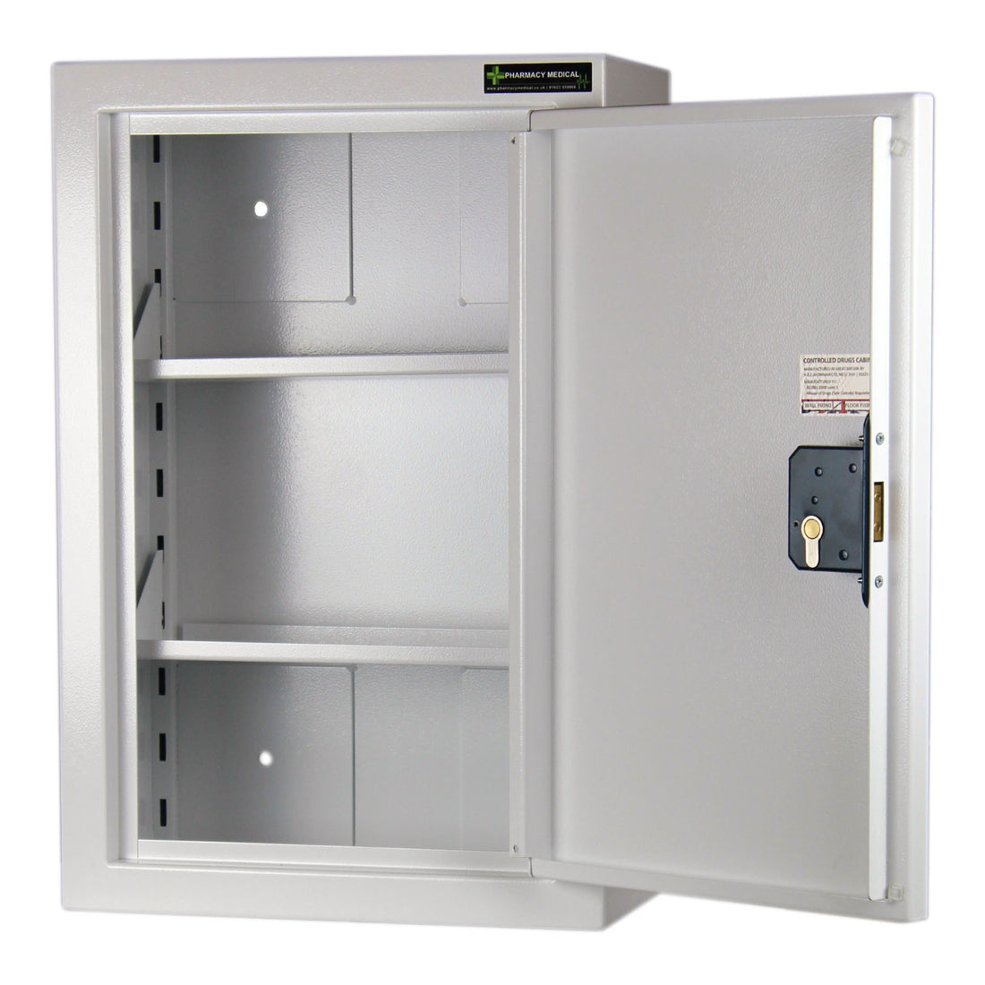 Controlled Drugs Cabinet 600 X 400 X 200mm | 2 Shelves (Adjustable ...