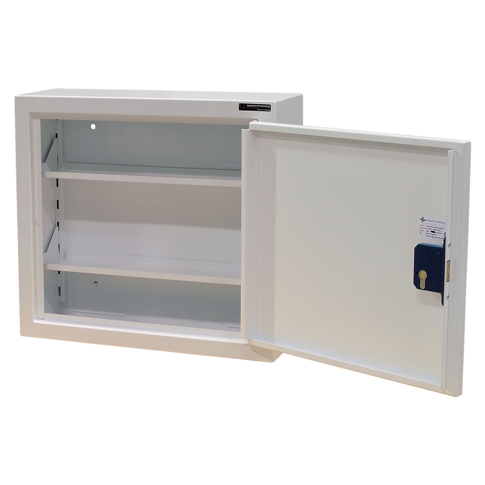 Controlled Drugs Cabinet 520 X 570 X 200mm | 2 Shelves (Adjustable ...