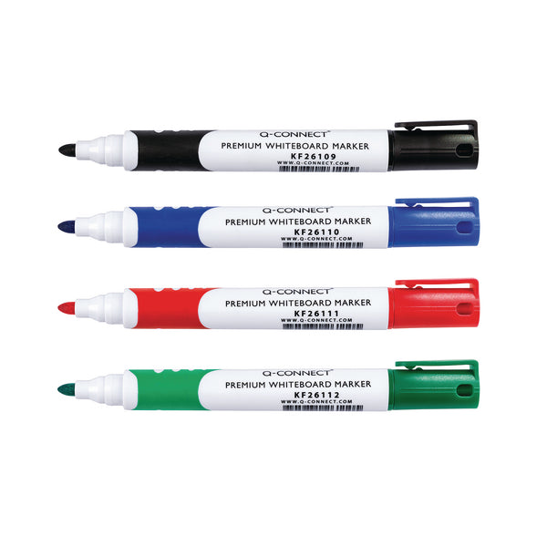 WB DRYWIPE MARKER AST BULLET WLT Pack Of 4 – Medisave UK