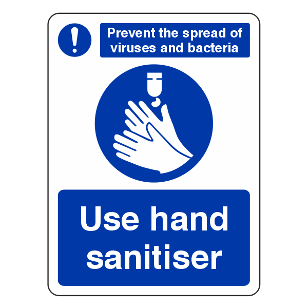 Use Hand Sanitiser Sign- CLEARANCE – Medisave UK
