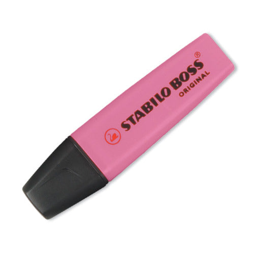 Stabilo BOSS Highlighter Pink 70/56 Pack of 10 – Medisave UK