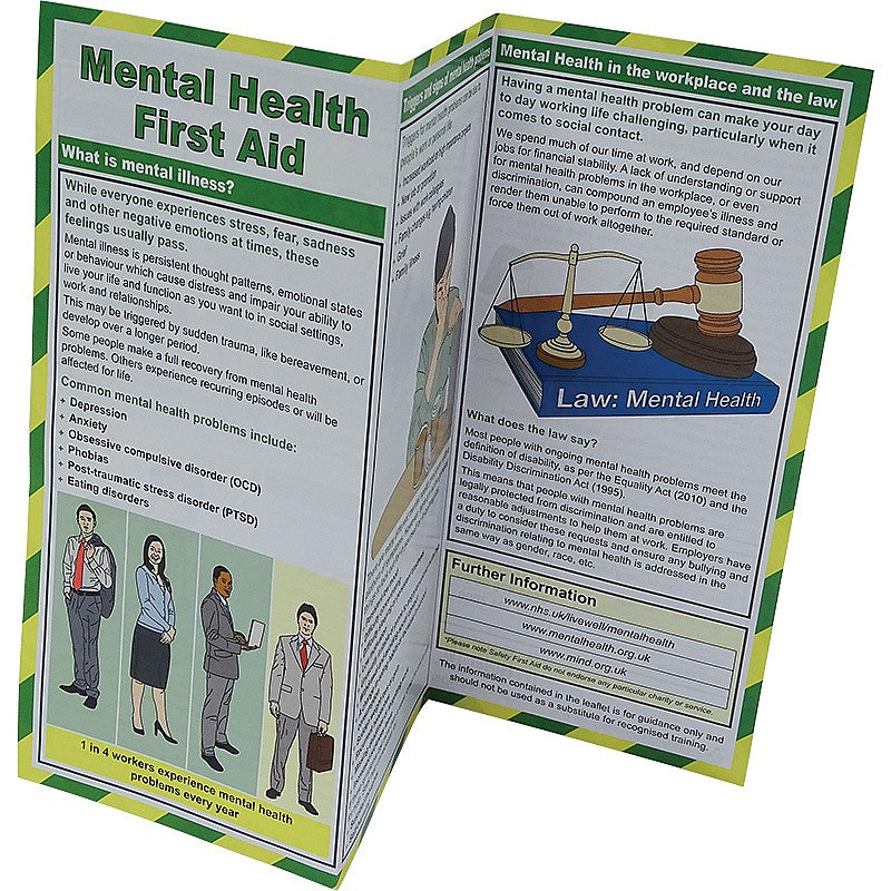 Mental Health First Aid Leaflet – Medisave UK